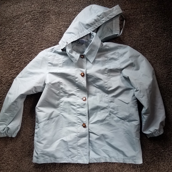 Blair | Jackets & Coats | New Vintage Blair Hooded Wind Large Womans ...